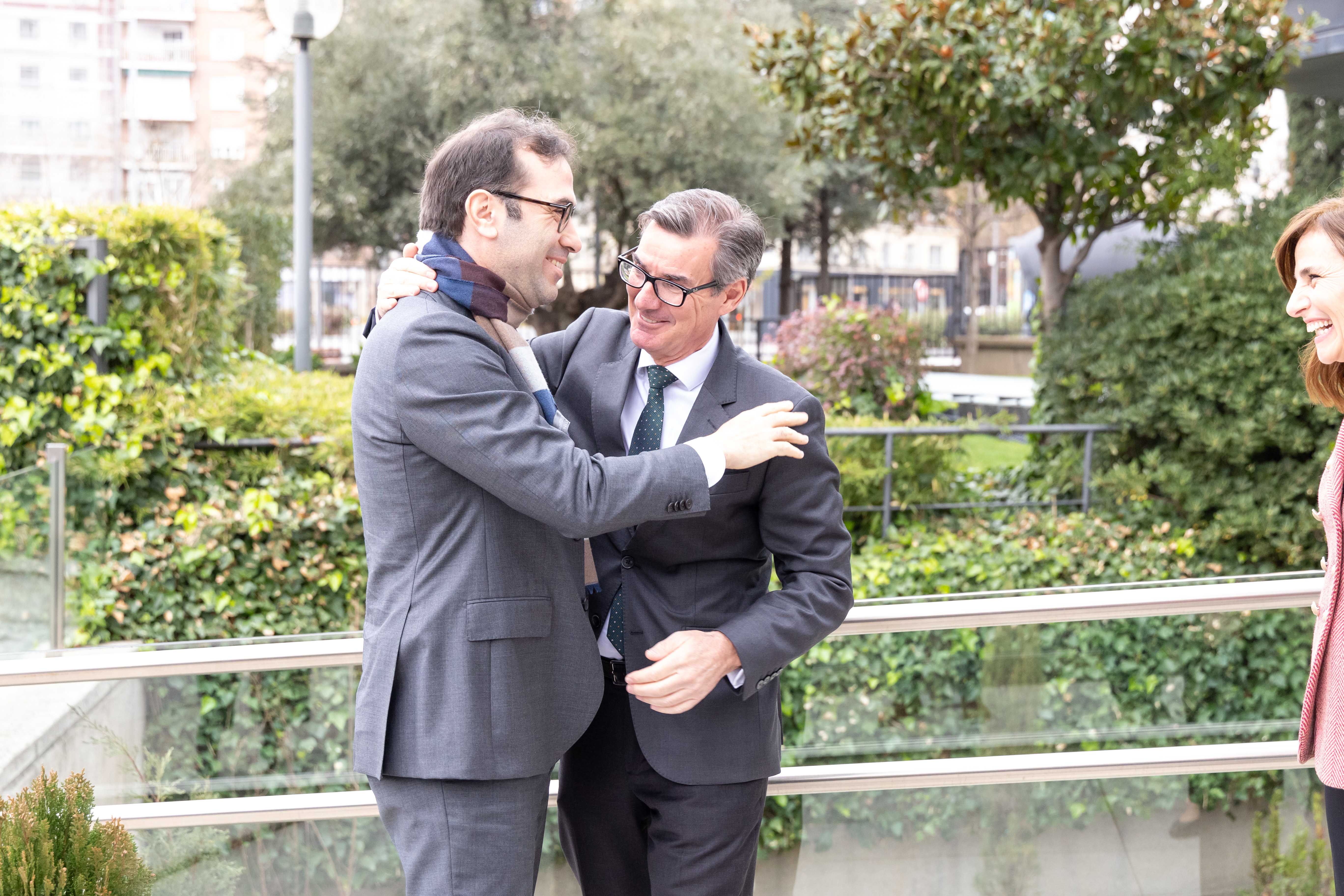 Carlos San Basilio and Paloma Marín take up their new positions as ...